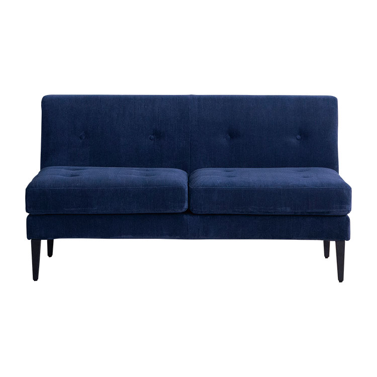 【別注】グレスソファ 2人掛け [CORDUROY-NAVY BL]｜ソファ｜CRUSH CRASH PROJECT(クラッシュプロジェクト ...
