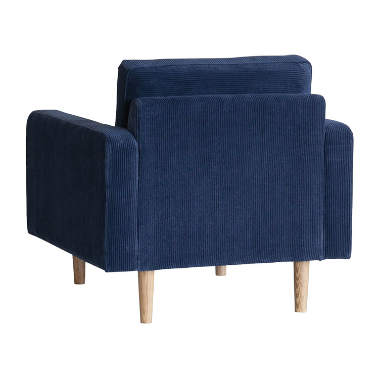【別注】フリートソファ 1人掛け [CORDUROY-NAVY BL]｜ソファ｜CRUSH CRASH PROJECT(クラッシュプロジェクト ...